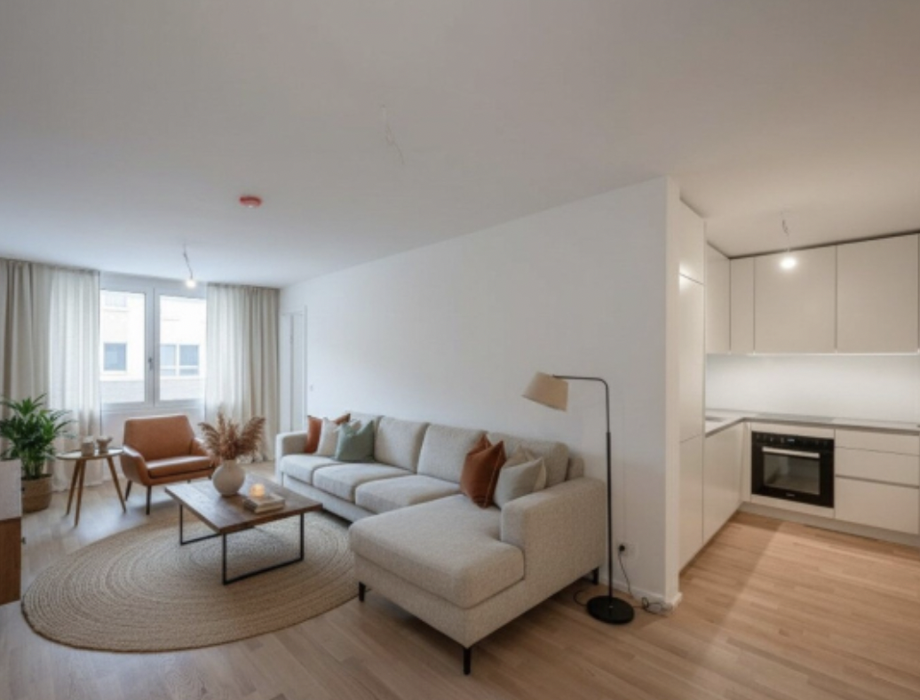 Stilvolle 3-Zimmer-Wohnung mitten im Herzen der Stadt